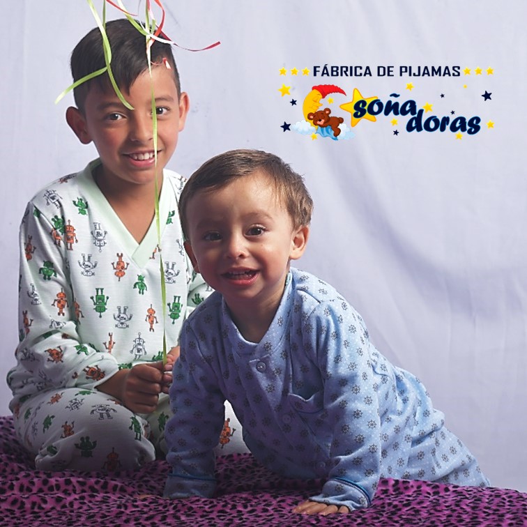 Pijamas Soñadoras, fabrica de pijamas personalizadas Bogotá, Colombia.